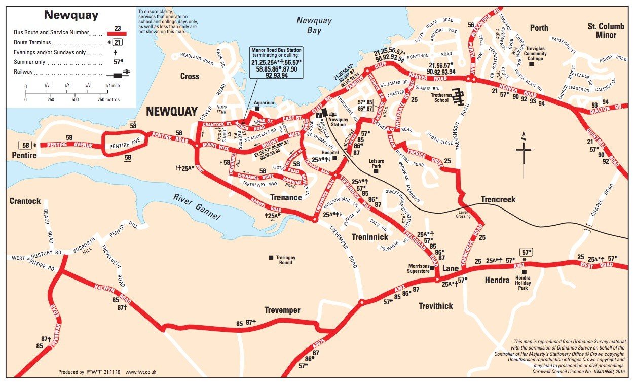 Newquay Travel Information - How to Get Here by Train, Plane and Bus ...